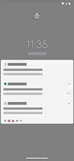 About your lock screen